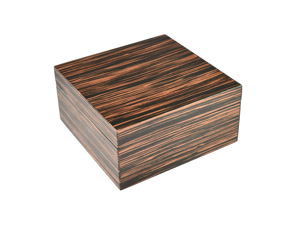 RUGINE - קופסא לאחסון - קופסא אבוני - קופסא על ציר לאחסון